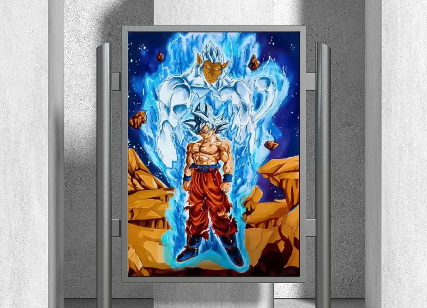 Classic Anime Printing Posters Dragon Ball Goku Vegeta HD Prints Kids ...