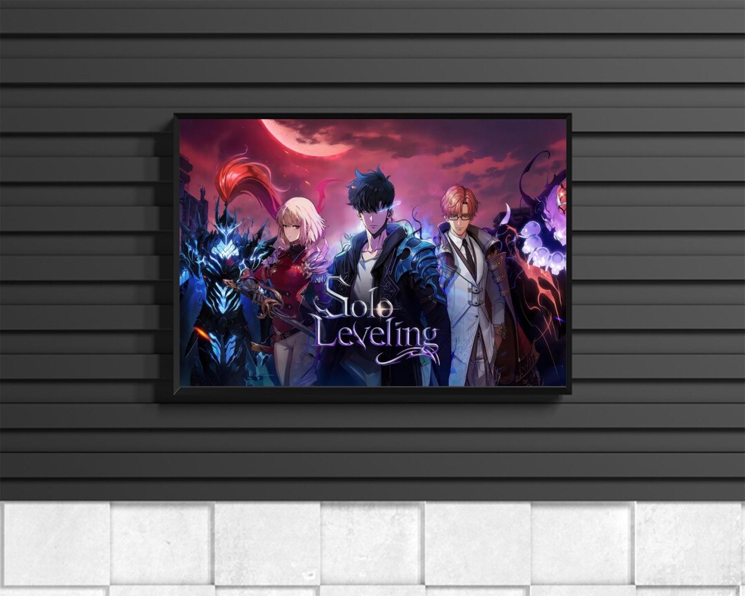 Solo Leveling Poster - Solo Leveling - Personal Leveling - Popular ...