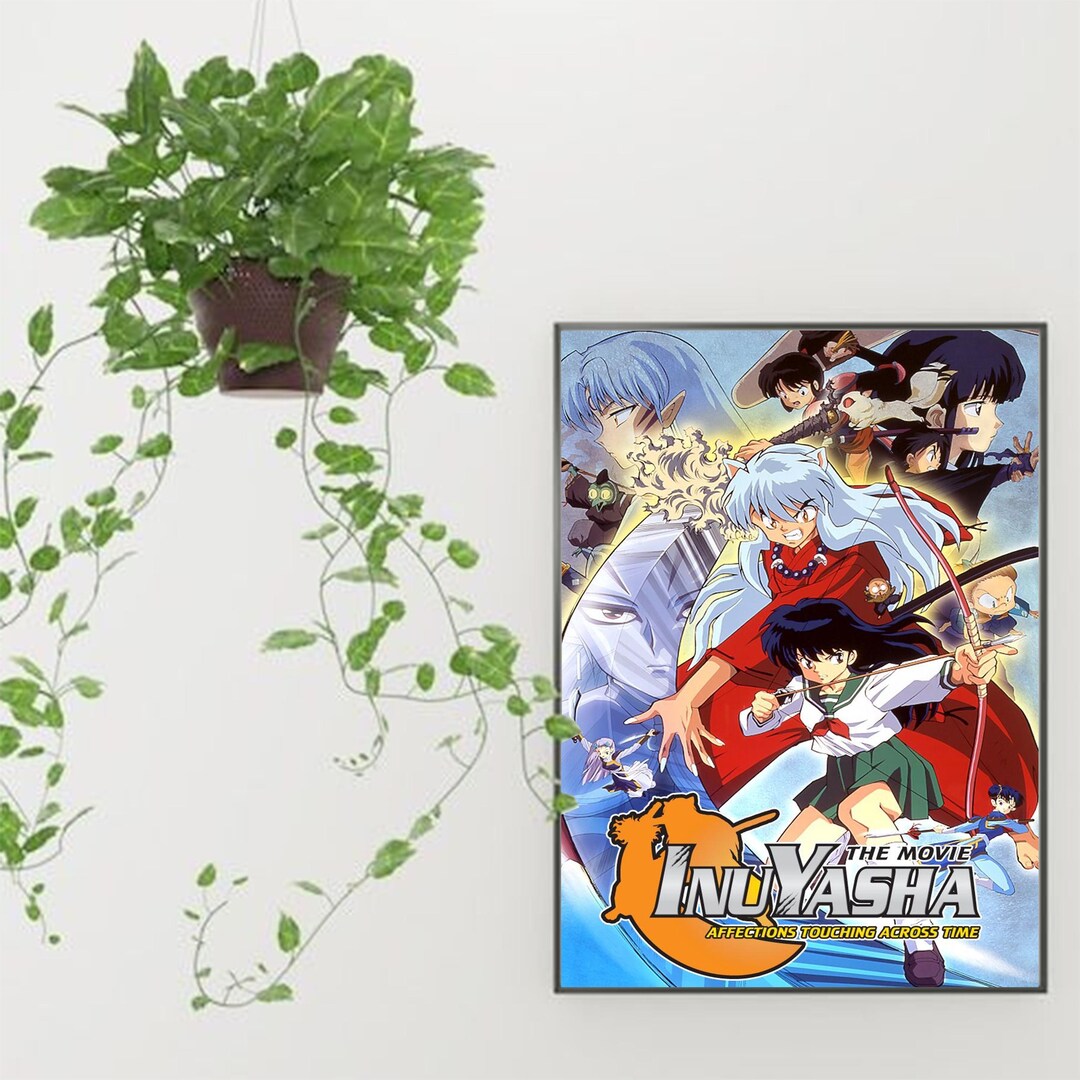 Inuyasha Timeless Journey Wall Art, Anime Wall Decor, Birthday Present ...