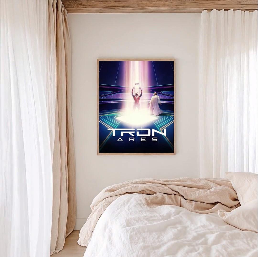 Tron Ares 2025 Movie Poster Highquality Wall Art Print Home Decor Film ...