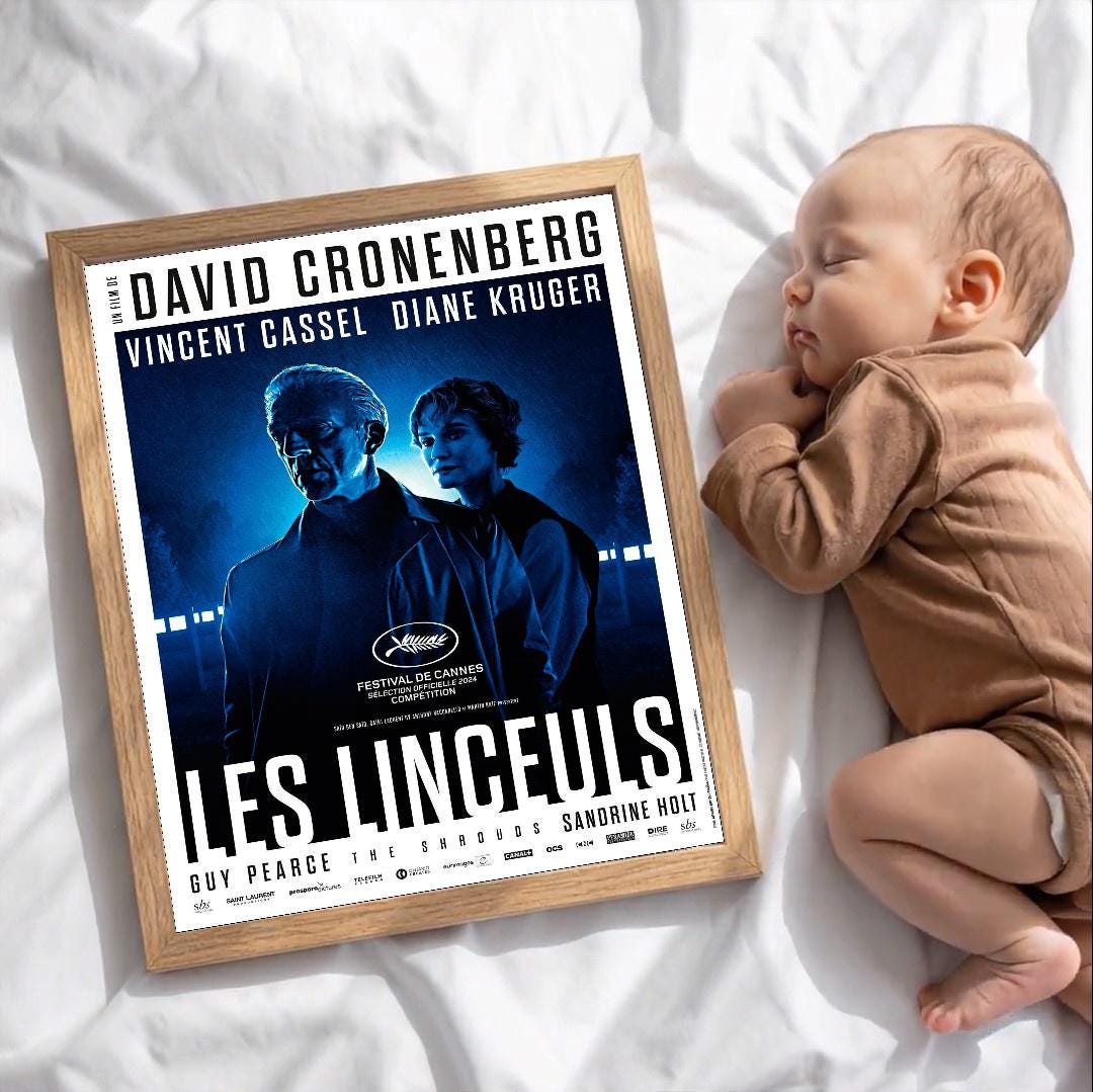 The Shrouds Movie Poster 2024 Les Linceuls by David Cronenberg ...