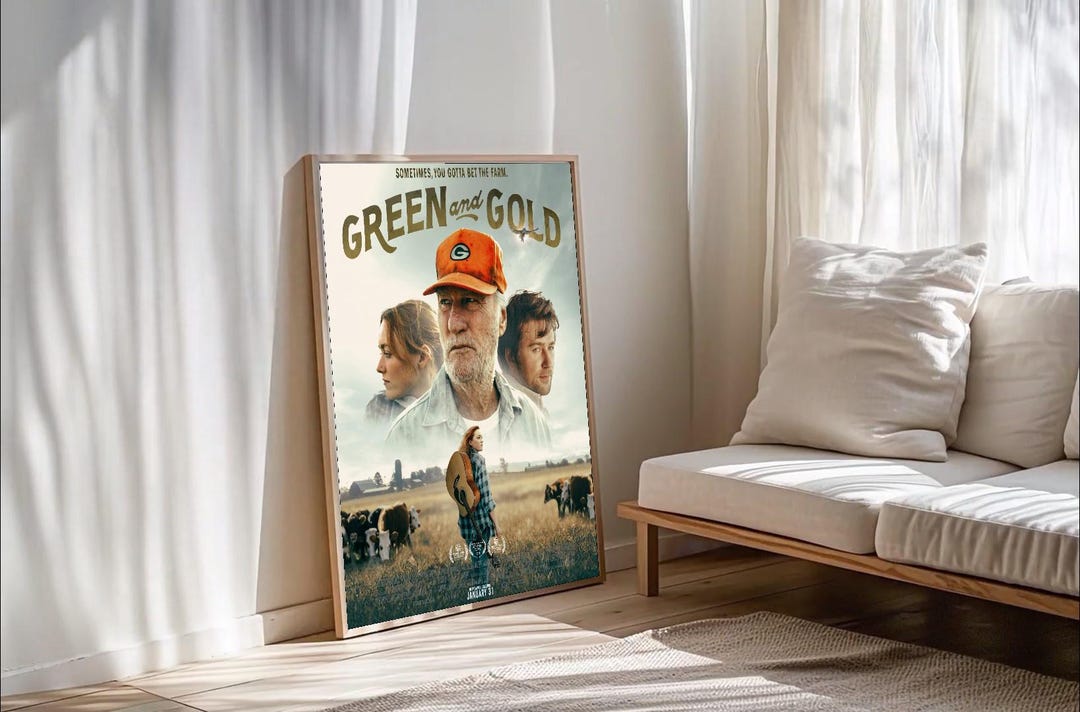 Green and Gold 2025 Movie Poster Art Print Home Decoration Festival ...