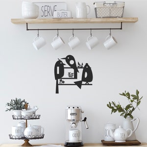 Modern Birds Metal Art, Bird Wall Art, Minimalist Wall Art, Bird Wall ...