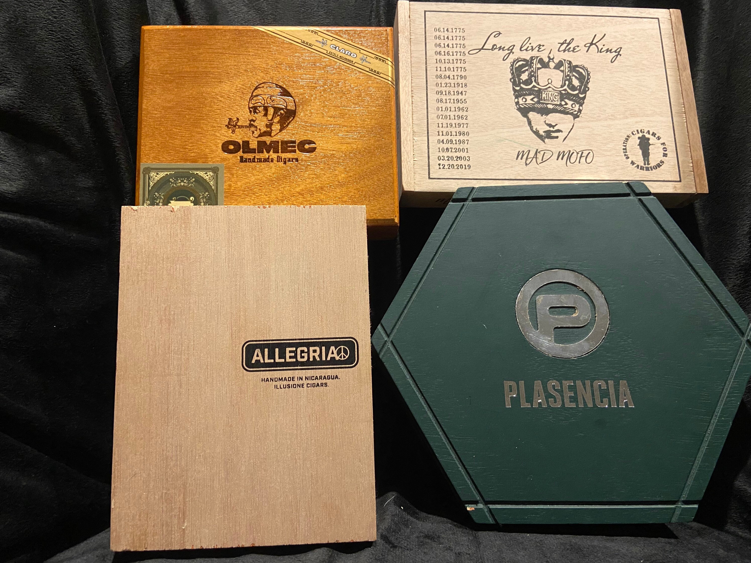 Mystery Cigar Box, Storage Box, Aesthetic, Crowcore, Mahogany Crow, - Etsy