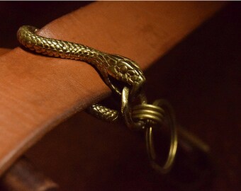 Snake Keychain - Etsy