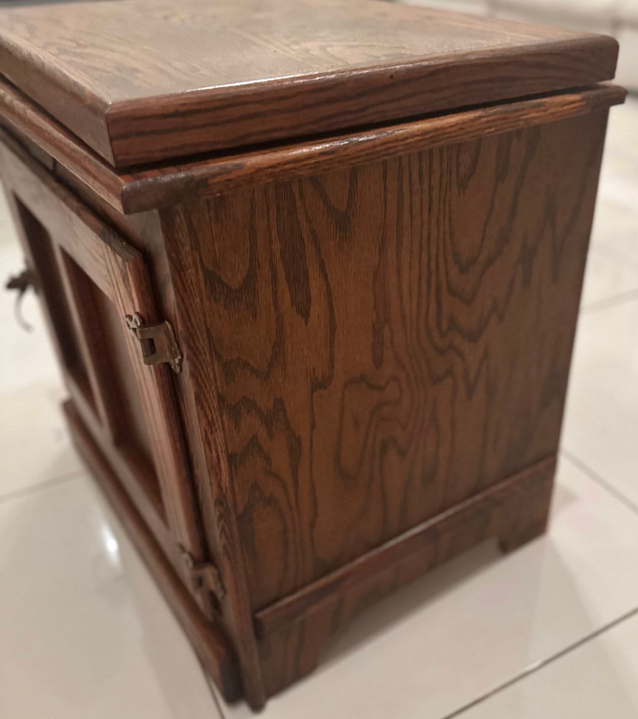 Authentic Vintage White Clad Ice Box With Spinner Top - Etsy