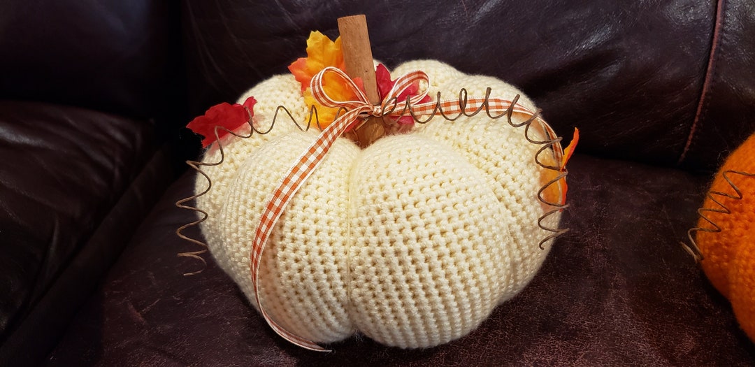 Large Crochet Pumpkin PATTERN - Etsy