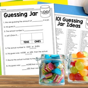 Guessing Jar Estimation Activity | 101 Guessing Jar Ideas | Guess the ...