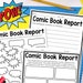 Comic Book Report Template: Fun Book Project for Students (PDF) - Etsy