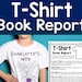 T-shirt Book Report Template | Students Decorate a T Shirt Based on a ...