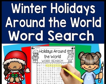 Christmas Traditions Around the World Unit Study - Etsy