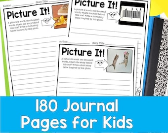 Daily Journal Prompts 180 Silly Photos for Daily Journal - Etsy