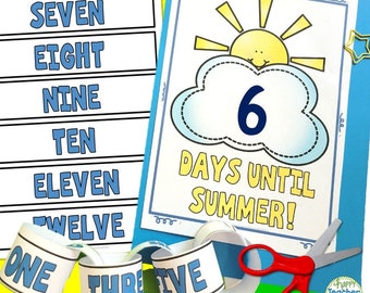 Last 10 Days of School Countdown - Etsy
