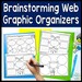 Printable Brainstorming Graphic Organizer Brainstorm Web for Kids Mind ...