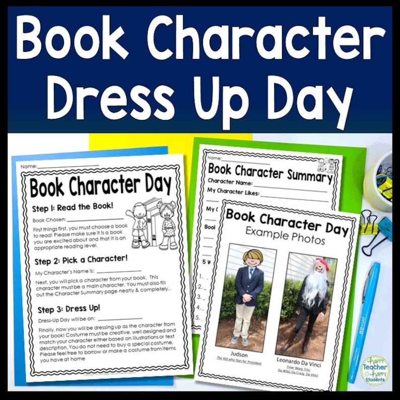 Storybook Character Dress up Day | Book Character Dress up Parade ...