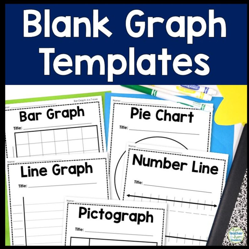 Blank Graph Templates: Homeschool Math Graphing Activity (printable) - Etsy