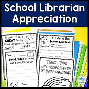 School Librarian Thank You | Media Specialist Thank You | Thank You for ...