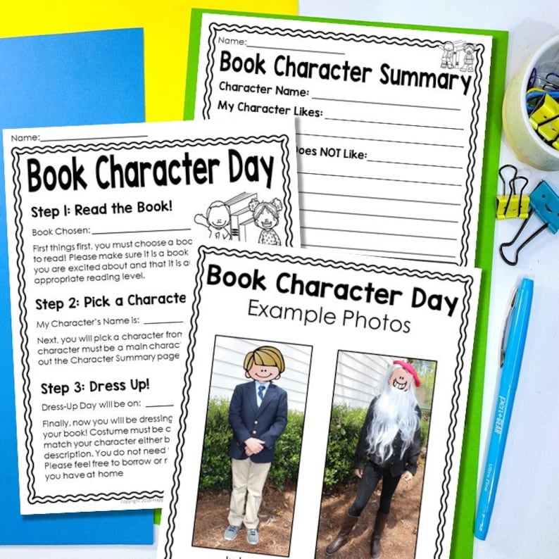 Storybook Character Dress up Day | Book Character Dress up Parade ...
