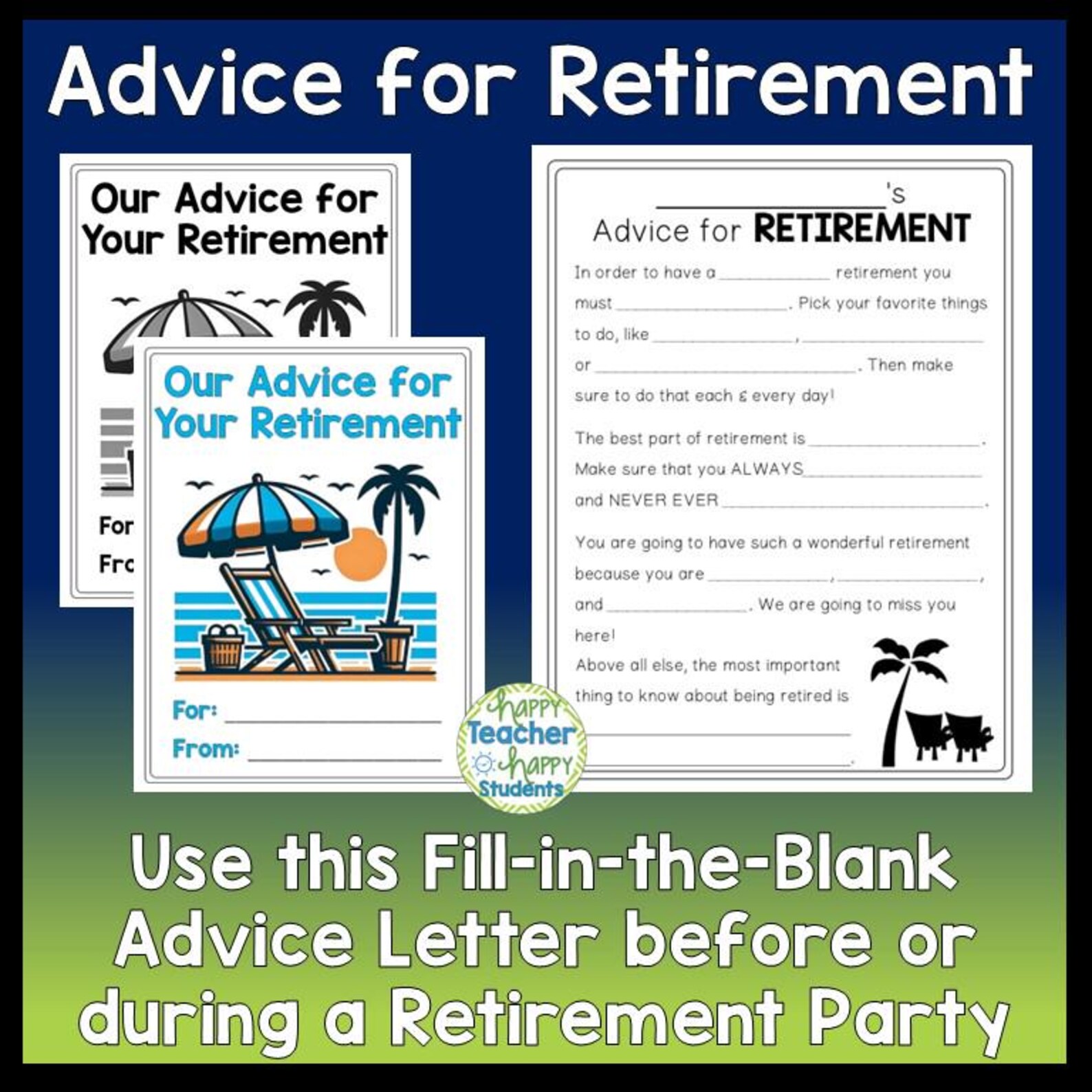 Retirement Advice and Wishes, Advice for Retirement: Retirement Party ...