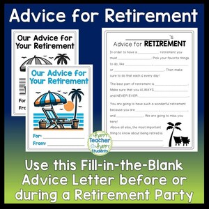 Retirement Advice and Wishes, Advice for Retirement: Retirement Party ...