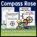 Compass Rose Worksheets, Quiz, Signs and Word Search, Cardinal ...