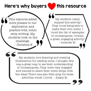 Onomatopoeia Activities & Posters: Word List, Write a Comic, Digital ...