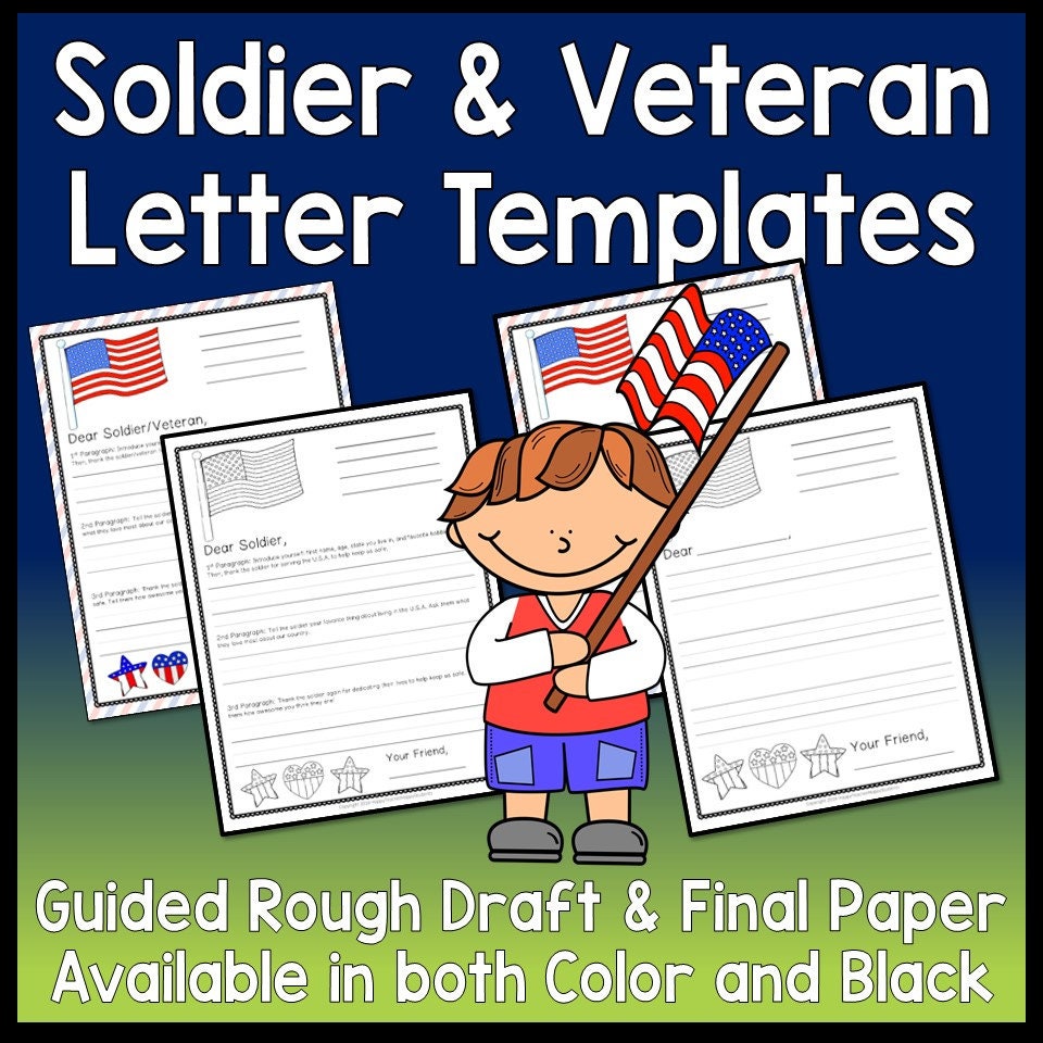 Veterans Day Activities Bundle: Letter Writing, Word Search, Coloring ...