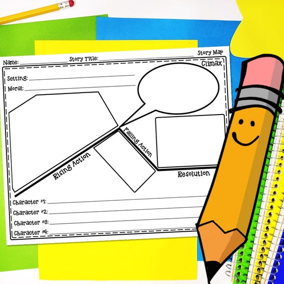 Story Plot Map Graphic Organizer Illinois Open Educational Resource