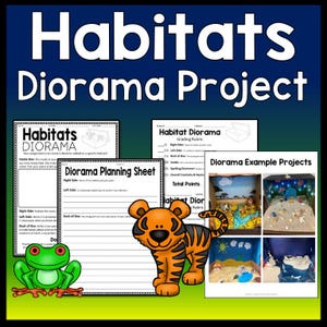Habitats Project | Decorate a Shoebox Habitat Diorama Project | Habitat ...
