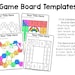 Blank Game Board Template: 5 EDITABLE Blank Board Game Templates for ...