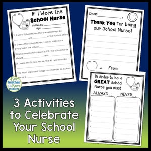 If I Were the School Nurse School Nurse Appreciation Day Thank You for ...