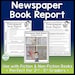 Newspaper Book Report Template: Fiction & Non Fiction Book Report Idea ...