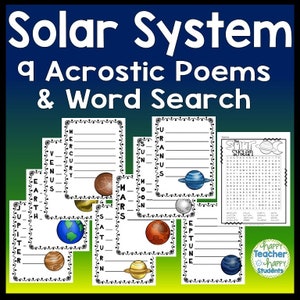 3 Solar System Activities: Solar System Project 3-D Model of Planets W ...