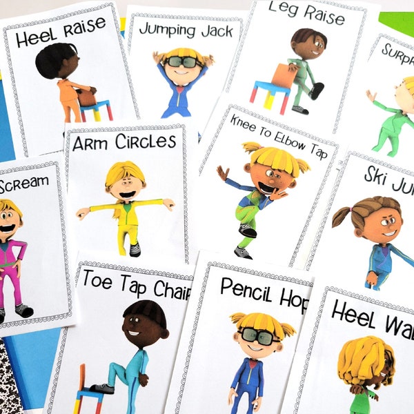 Fitness Punch Cards - Etsy