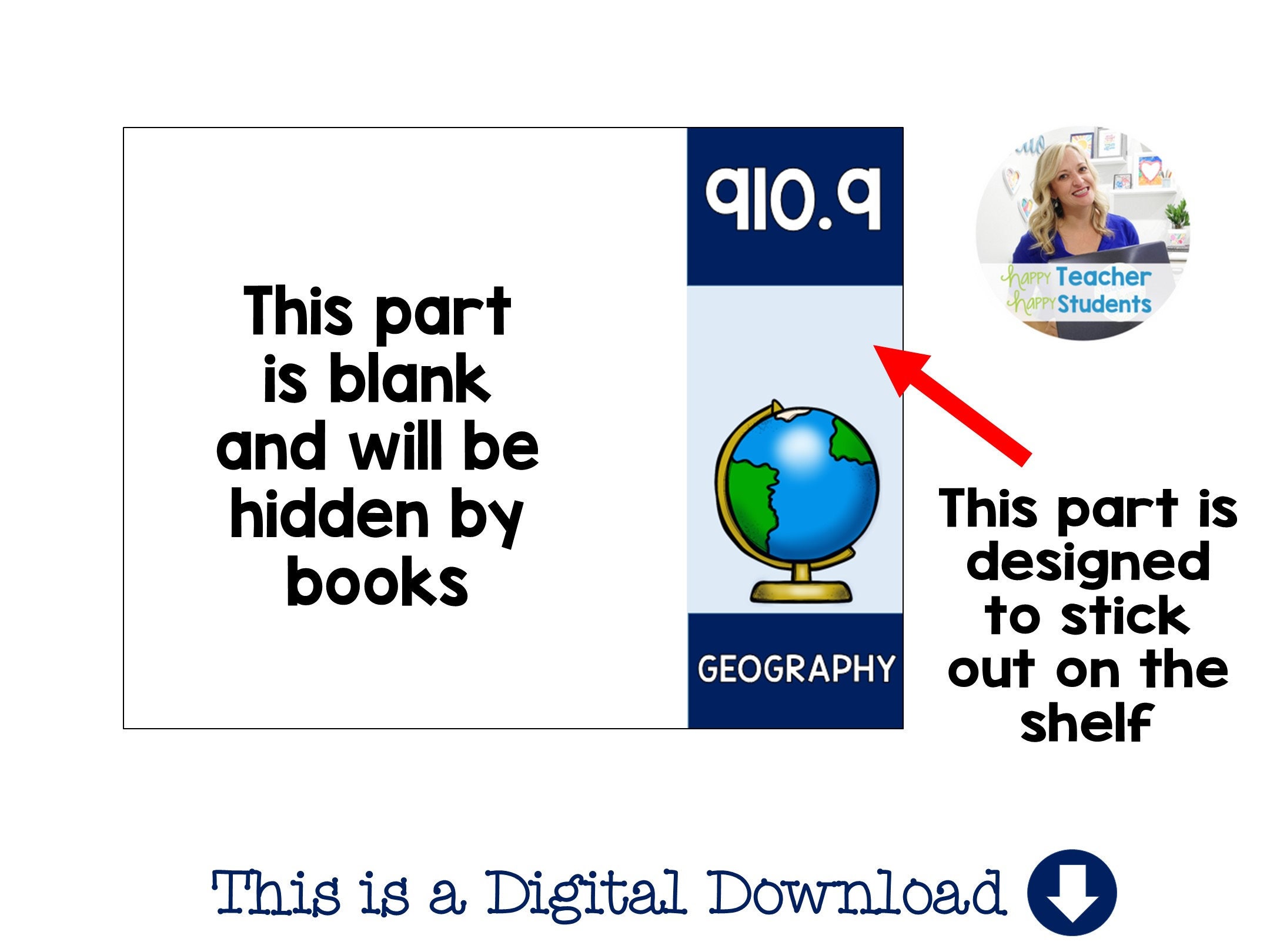 Nonfiction AND Fiction Library Shelf Dividers Classroom - Etsy