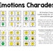 Emotions Charade Game & Chart: Social Emotional Learning Activity (PDF ...