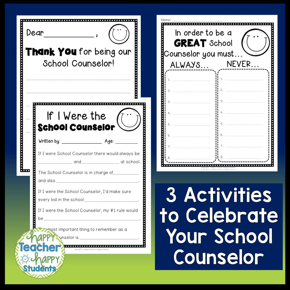 Thank You Card for Guidance Counselor School Counselor Thank You Note ...