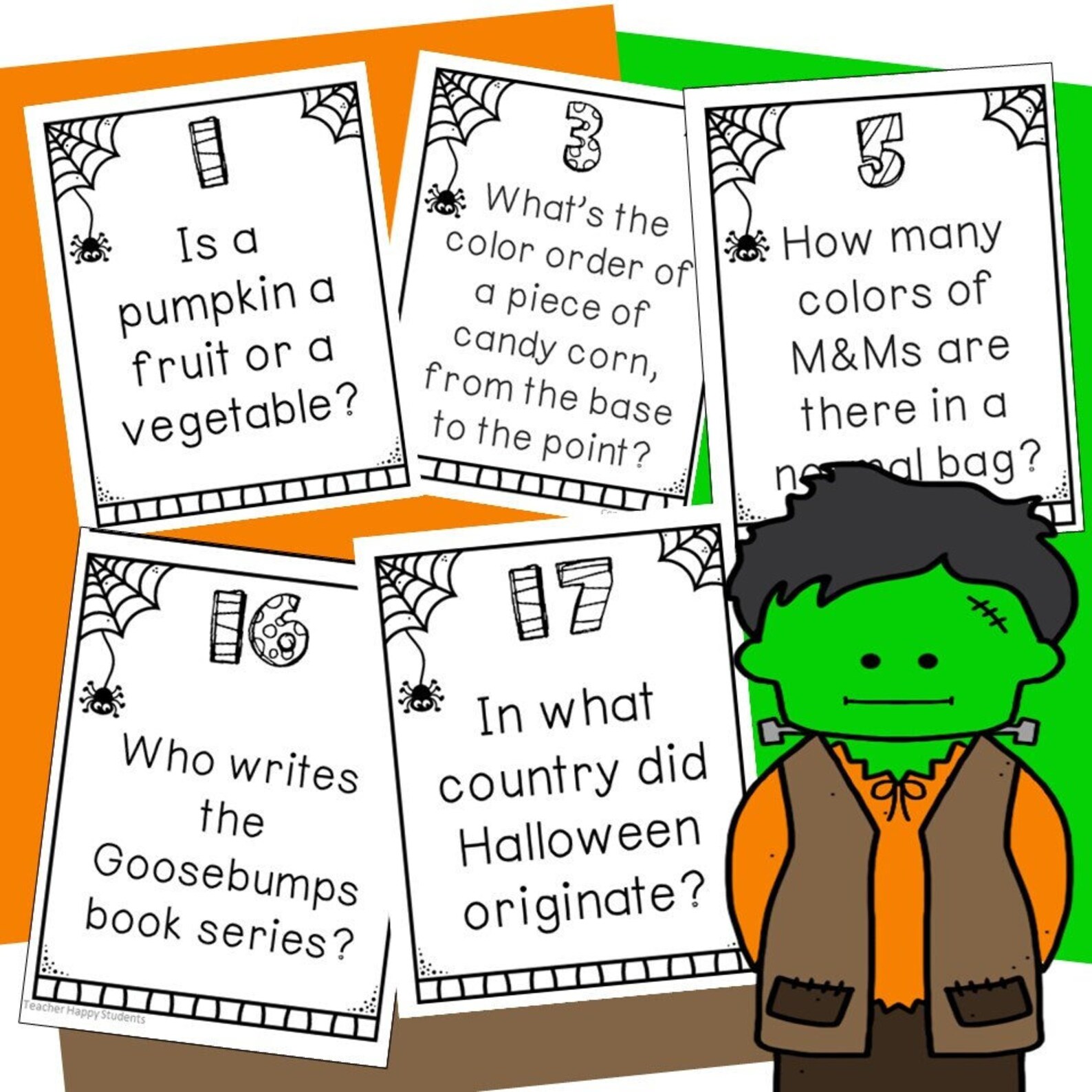 Halloween Trivia Game for Kids | 20 Halloween Trivia Questions ...