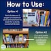 Nonfiction AND Fiction Library Shelf Dividers, Classroom Library Shelf ...