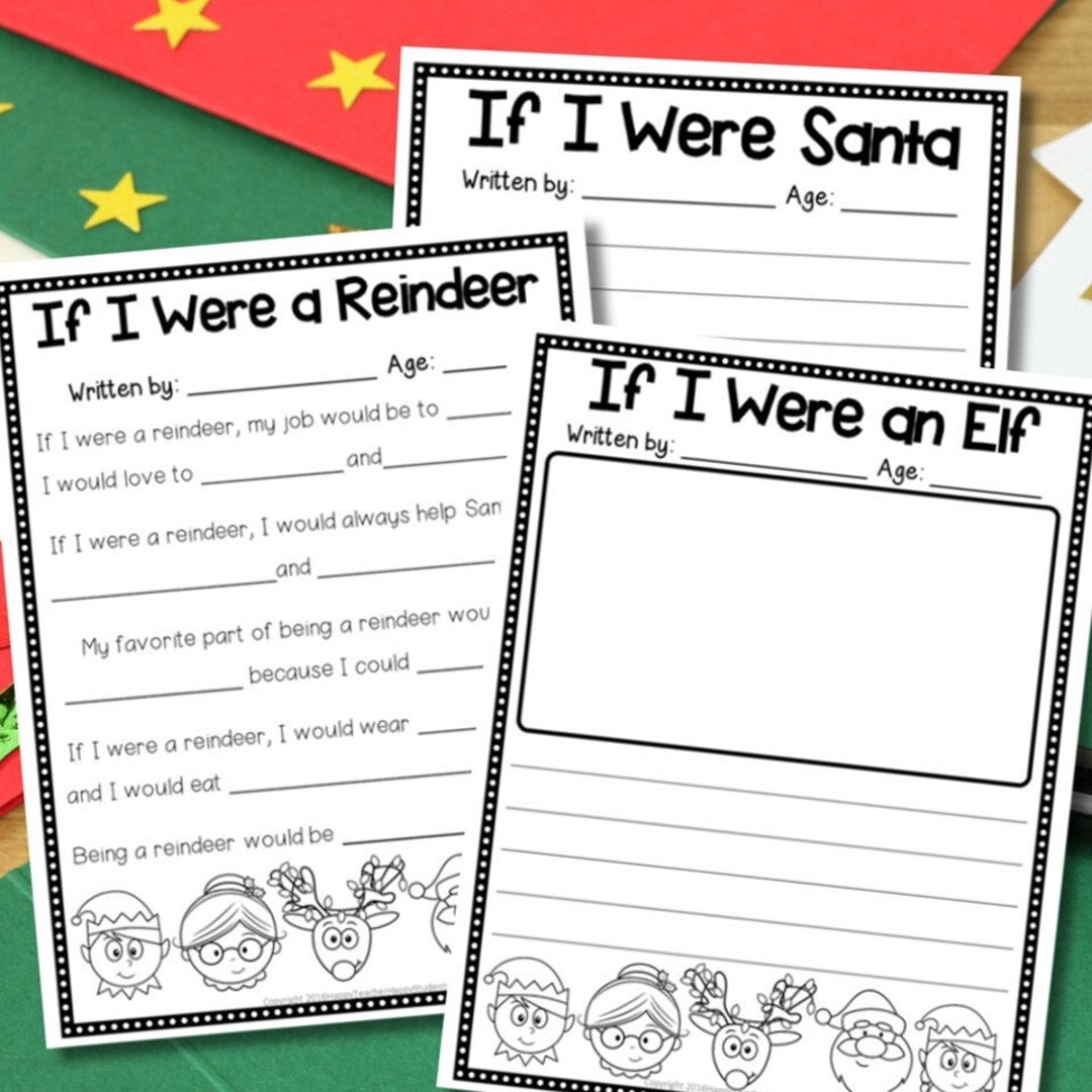 If I Were an Elf, If I Were Santa, If I Were a Reindeer | Christmas ...