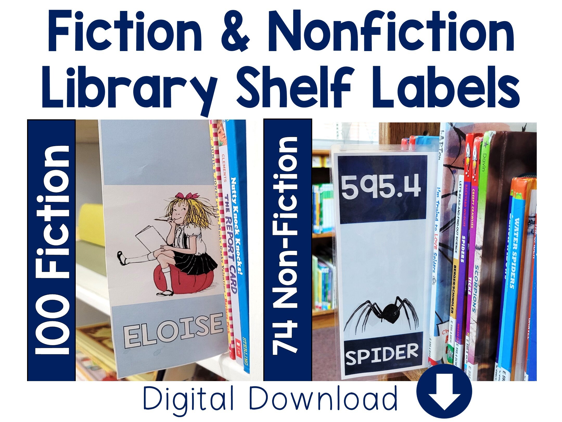 Nonfiction Books Sign