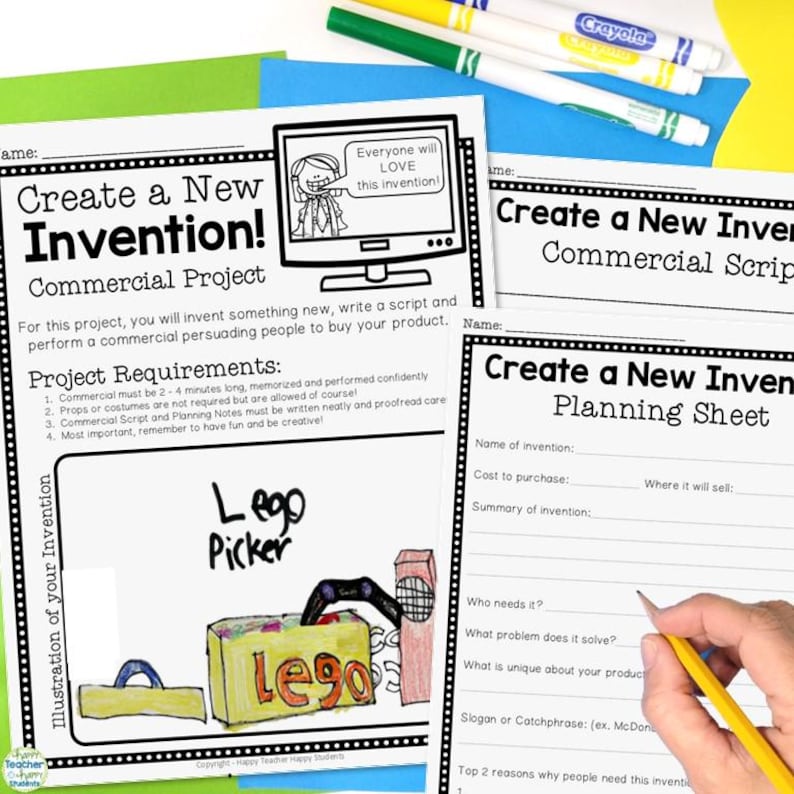 Create Your Own Invention Project | Create a New Invention Project ...