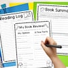 Book Report Choice Board Menu, Book Report Template for Any Book, Book ...