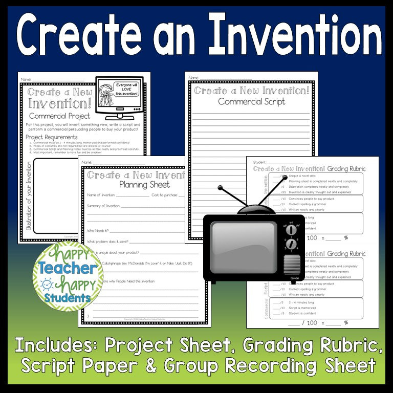 Create Your Own Invention Project Create a New Invention Project ...