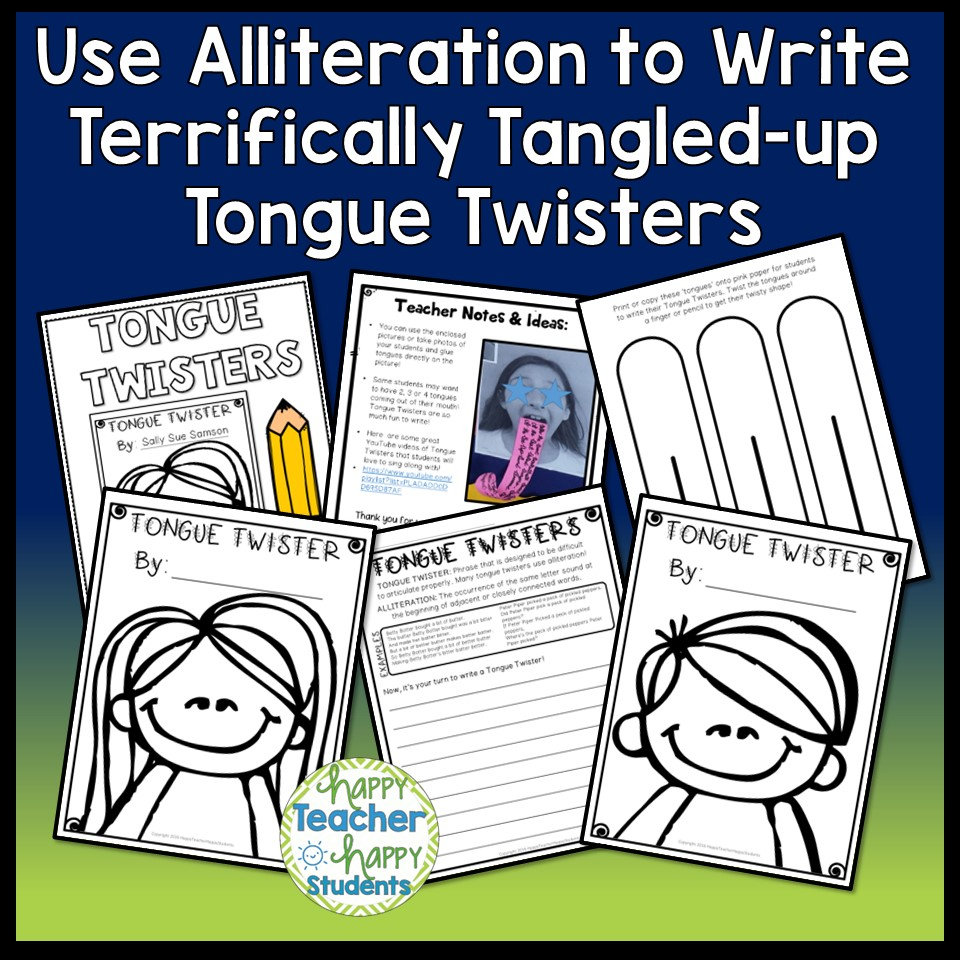 Tongue Twisters | Awesome, Amazing Alliteration Activity | Alliteration ...