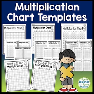 Multiplication Charts 1 Thru 12 Blank Multiplication Chart Template for ...