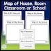 Create a Map Project, Create Your Own Map of Room, Map of School, Map of House or Map of the ...