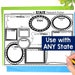 US State Research Poster | State Graphic Organizer | Use With All 50 ...