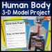 Human Body Project, Science Fair Idea, 3D Model Human Body, Body ...