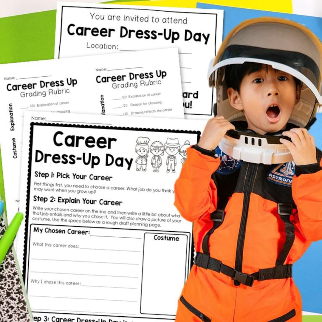 Career Dress up Day | Kids Dress up as Future Job | Career Parade ...